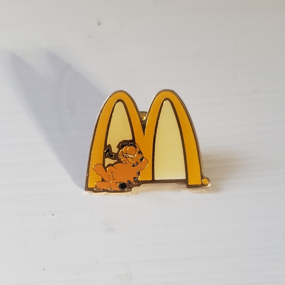 Jewelry | Vintage Garfield Collector Pin Mcdonalds Golden Arches 1978 ...